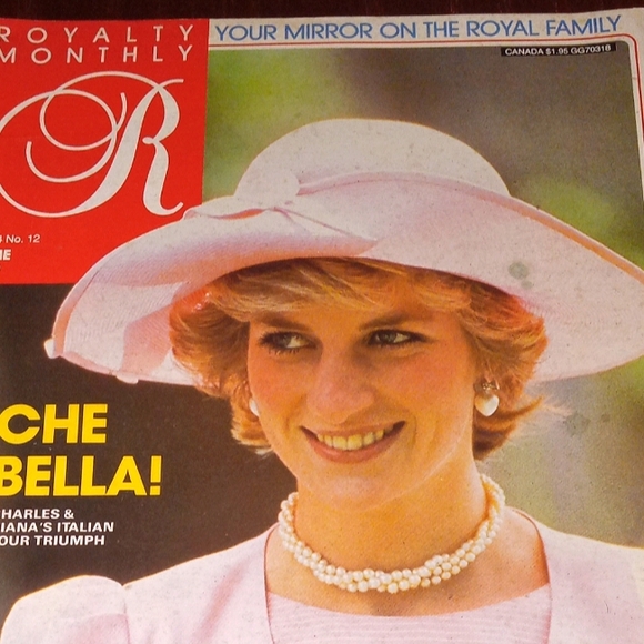 Royalty For Me | Accents | Royalty Magazine Princess Diana | Poshmark